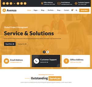 Premium WordPress Themes collections-Nayra theme